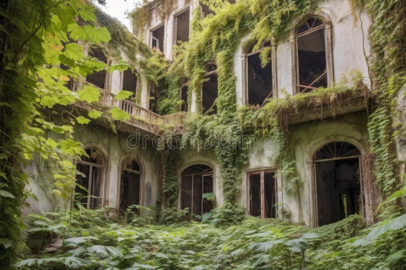 Crumbling Mansion Stock Illustrations – 530 Crumbling Mansion Stock ...