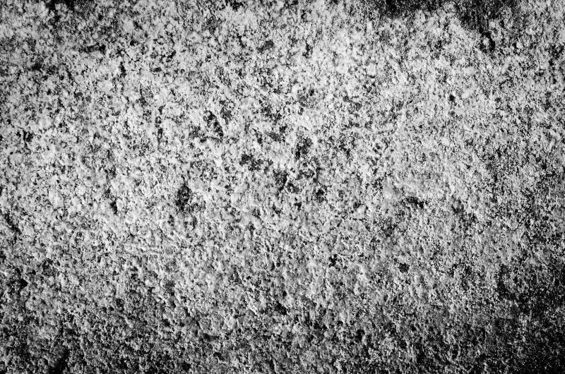 Overhaed View of Salt Crusted Concrete Stock Image - Image of surface ...