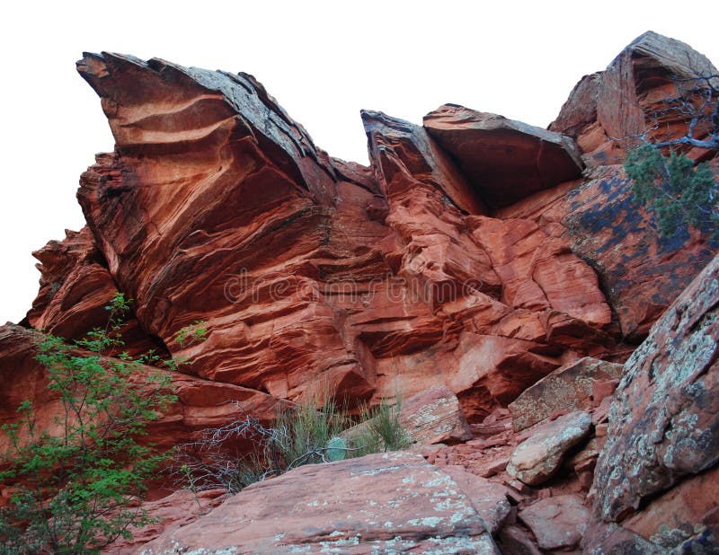 Pointy Sedona Cliffs stock image. Image of edge, background - 112546175