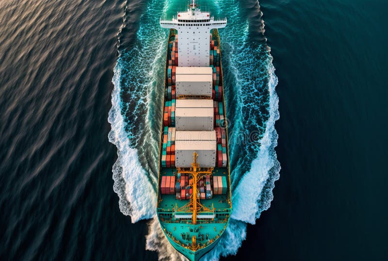 426 Overhead View Cargo Ship Stock Photos - Free & Royalty-Free Stock ...