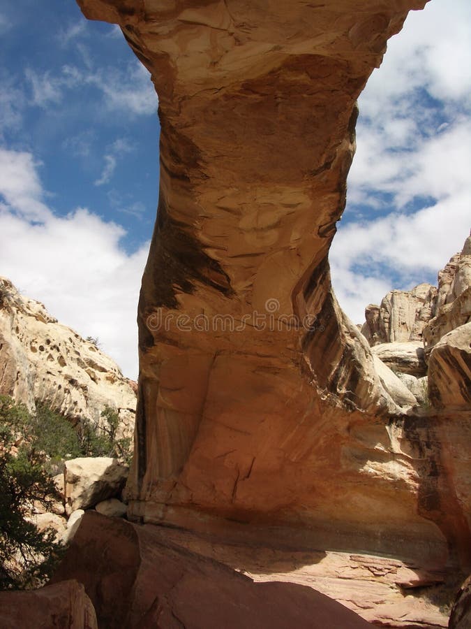 Overhead Arch and Clouds stock photo. Image of cloud, clouds - 165538