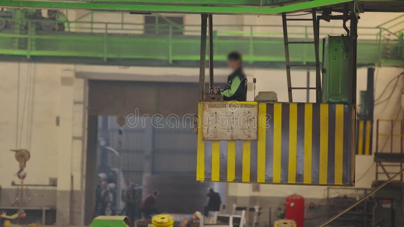 Overhead Crane Control, Overhead Crane Operator. Female Crane Operator ...