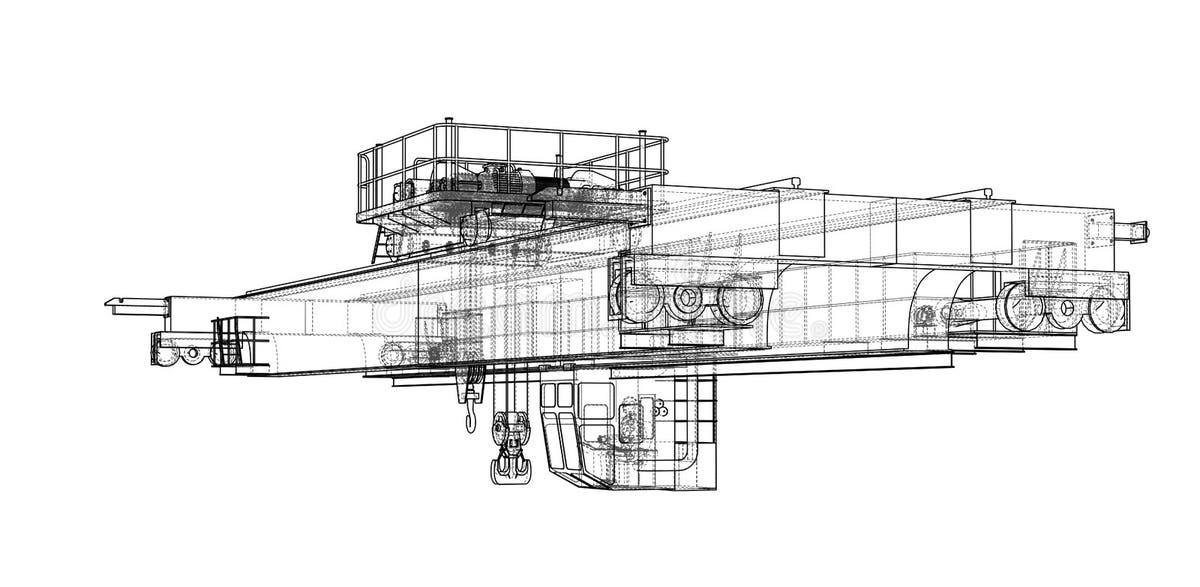 Overhead Crane Sketch Stock Illustrations – 209 Overhead Crane Sketch ...
