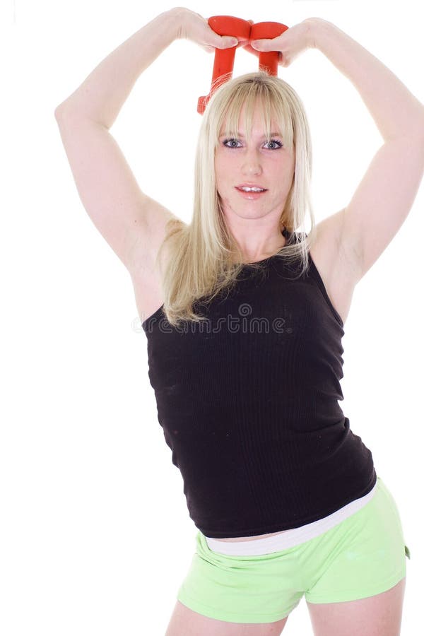 Curling exercise overhead stock image. Image of adult - 11625899