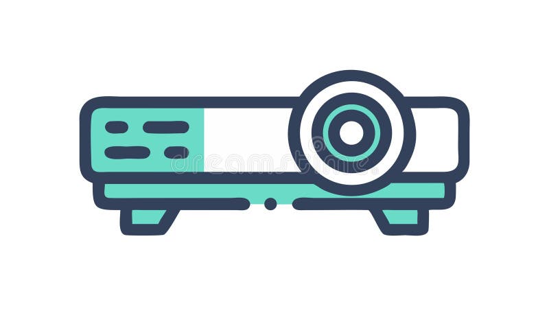 Overhead Data Projector Icon, Presentation Tool, Vector Design ...