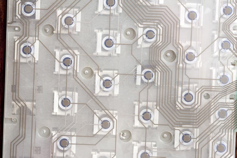 Overhead Extreme Close Up of Open Keyboard Stock Photo - Image of ...