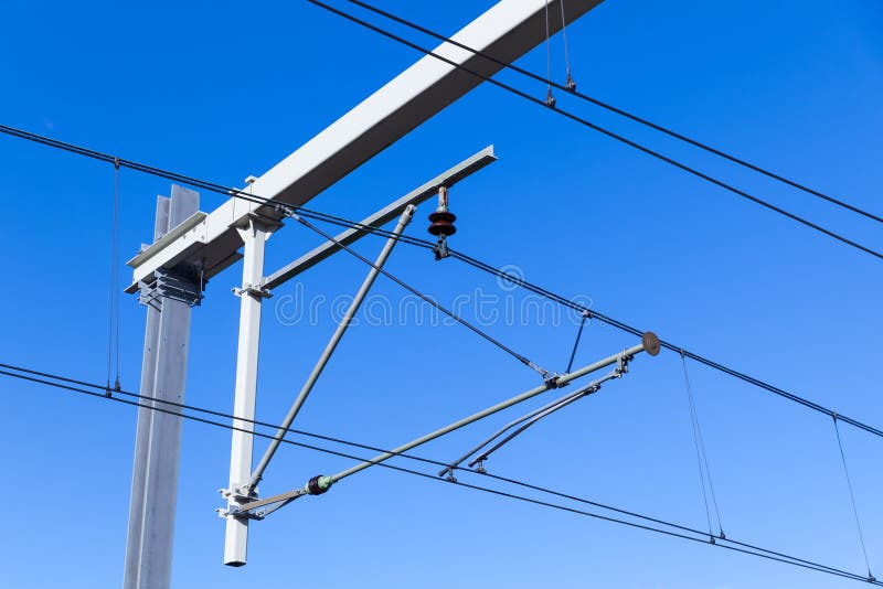 Overhead Lines Dutch Railway Stock Photos - Free & Royalty-Free Stock ...