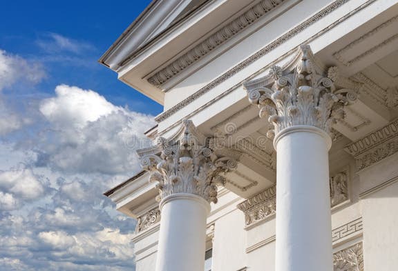 Overhead part of columns stock image. Image of italian - 92817571