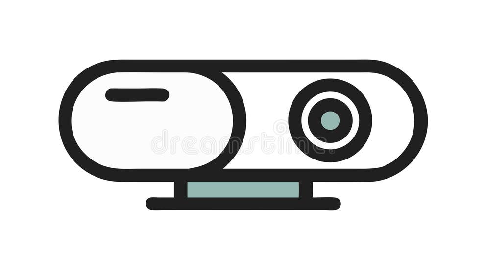 Overhead Projector Icon, for Presentations, Education, or Media, Vector ...