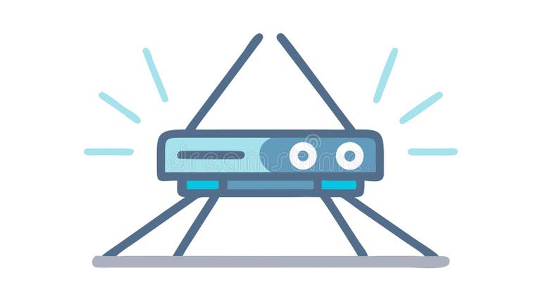 Overhead Projector Retro Presentation Device, Vector Design Generative ...