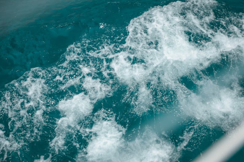 Overhead Shot of Blue Sea Waves Stock Image - Image of seascape, ripple ...