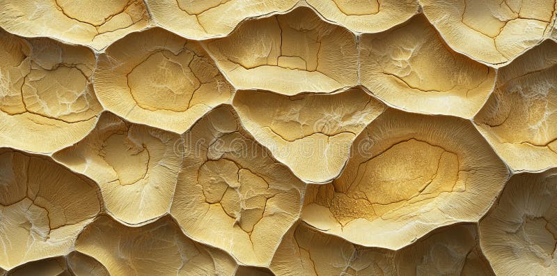 An Overhead Shot of a Desert, Displaying an Abstract Sand Texture ...
