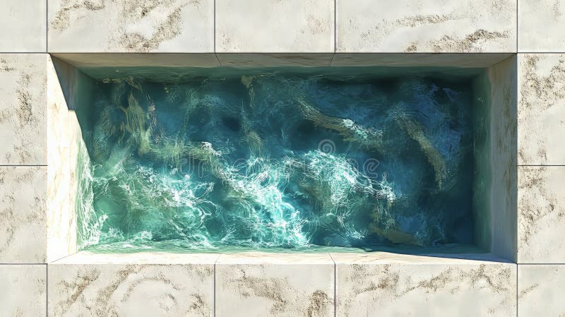 Overhead View Pristine Rectangular Pool Stock Photos - Free & Royalty ...