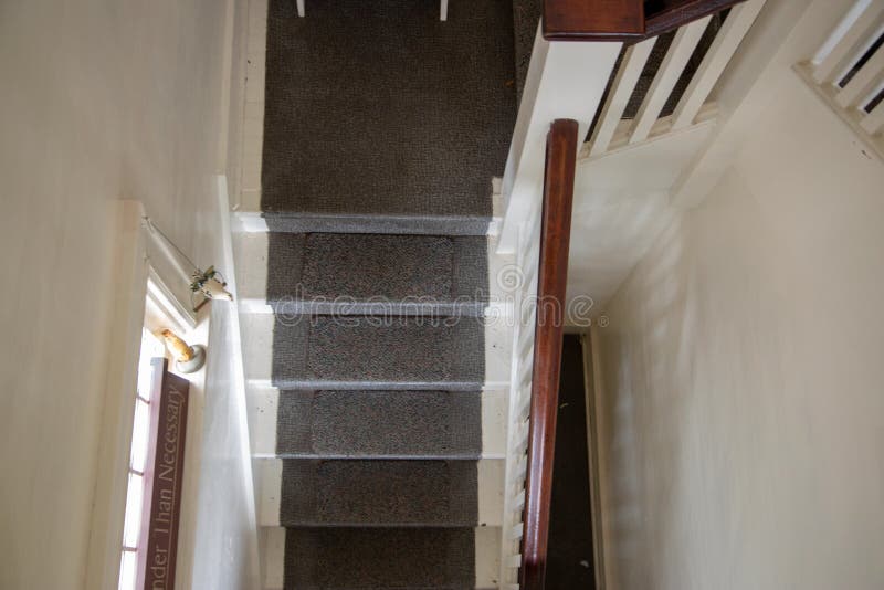 Overhead shot of staircase stock image. Image of structure - 139210227