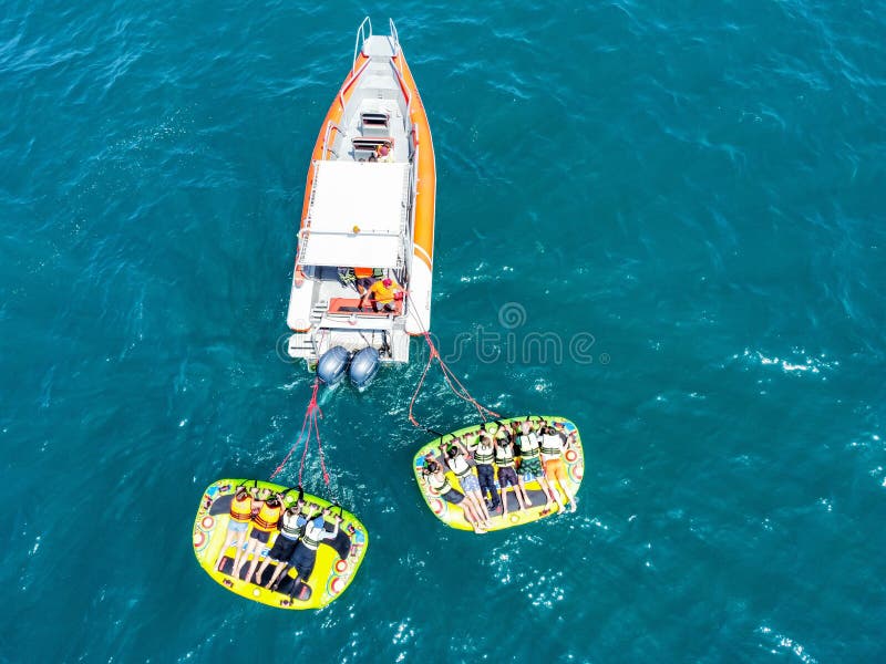 Overhead Shot of a Summer Sea Life by the Coast Editorial Photography ...