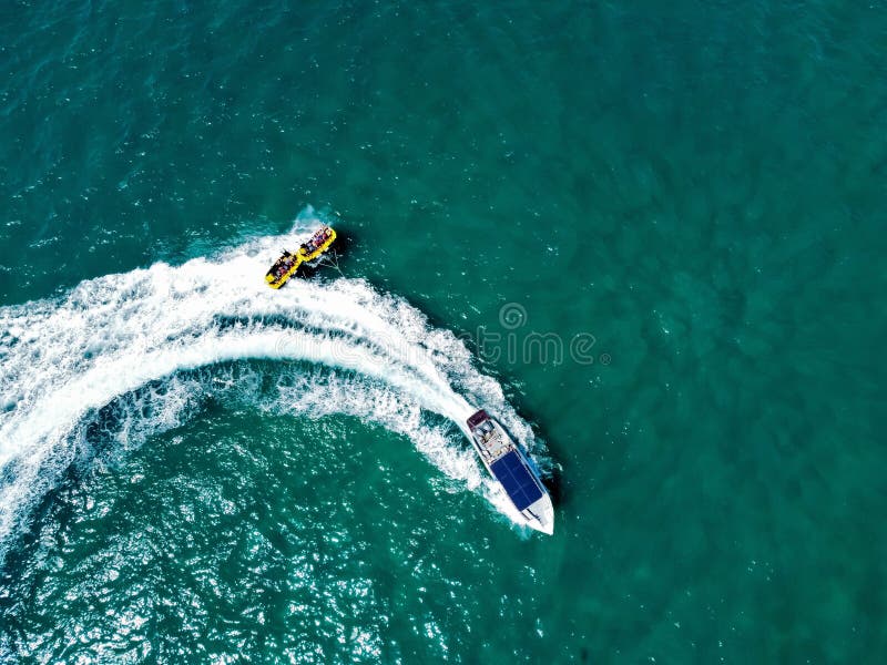 Overhead Shot of a Summer Sea Life by the Coast Editorial Photography ...