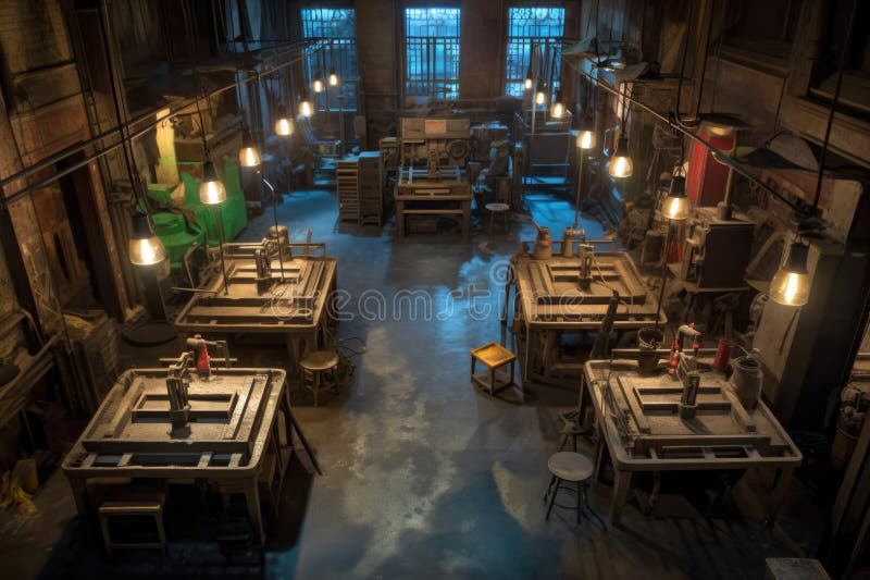 Foundry Floor Stock Illustrations – 182 Foundry Floor Stock ...