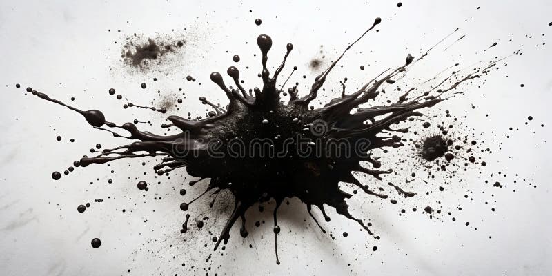 View of Big Explosion and Fire on Power Plant. Generative AI Stock ...