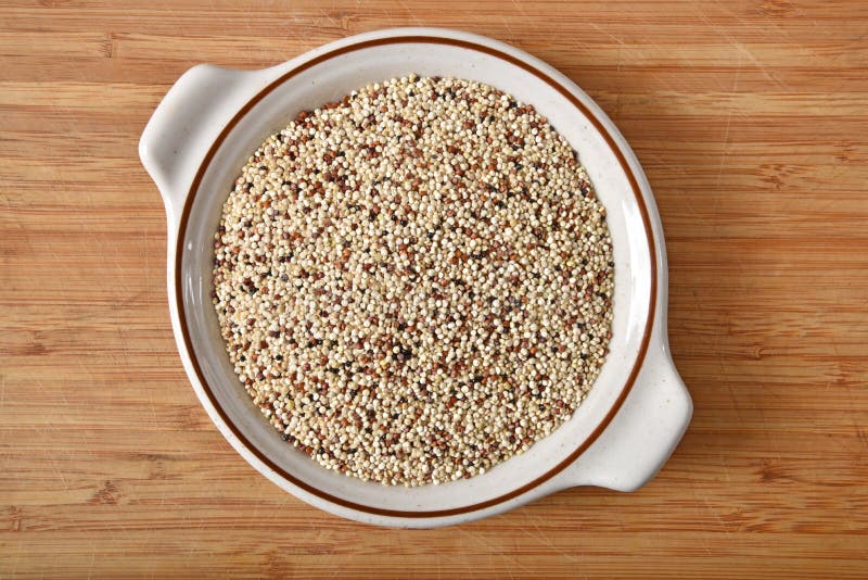 Tri-color quinoa stock photo. Image of yellow, view - 133070836