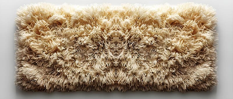 Overhead View of Empty Beige Carpet Perfect for Text or Design ...