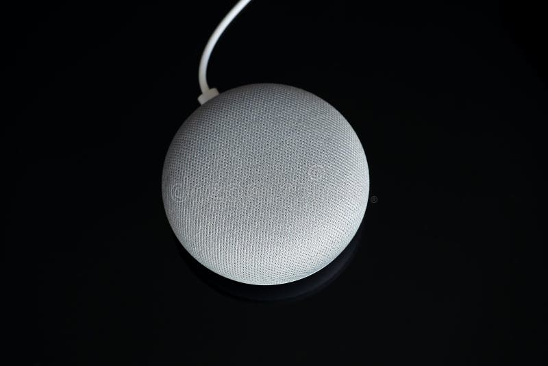 Overhead View of a Google Home Mini with Cable Editorial Image - Image ... Overhead View of a Google Home Mini with Cable Editorial Image - Image ...