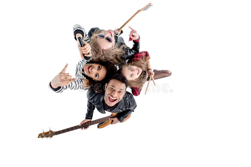 Band Posing stock photo. Image of buddies, relaxed, standing - 2522738