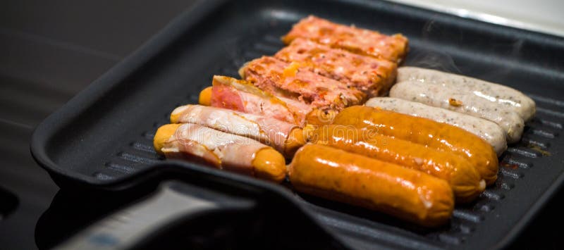 Tasty German Food Including Oktoberfest Stock Image - Image of food ...