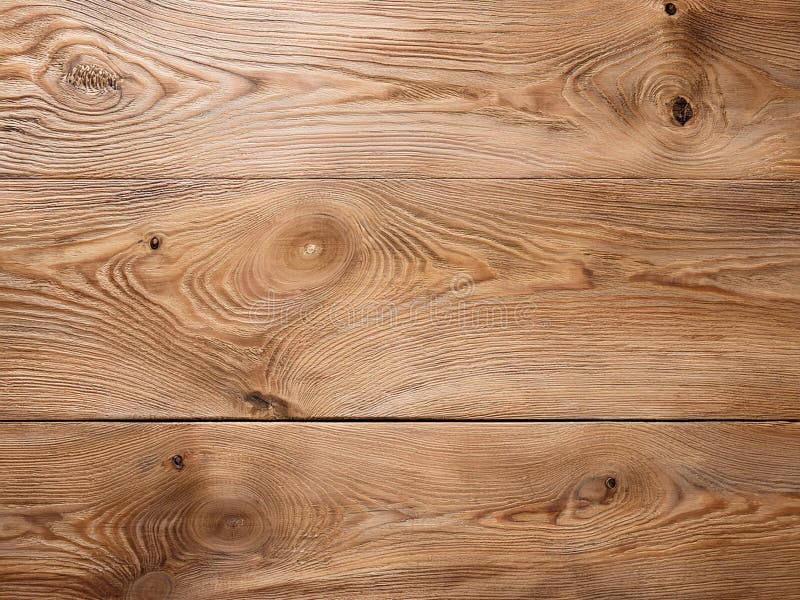 Overhead View of Light Brown Wooden Table Stock Illustration ...