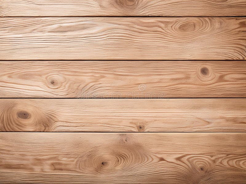 Overhead View of Light Brown Wooden Table Stock Illustration ...