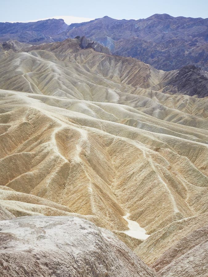 Overhead View of Mountain Peaks and Valleys Stock Photo - Image of ...