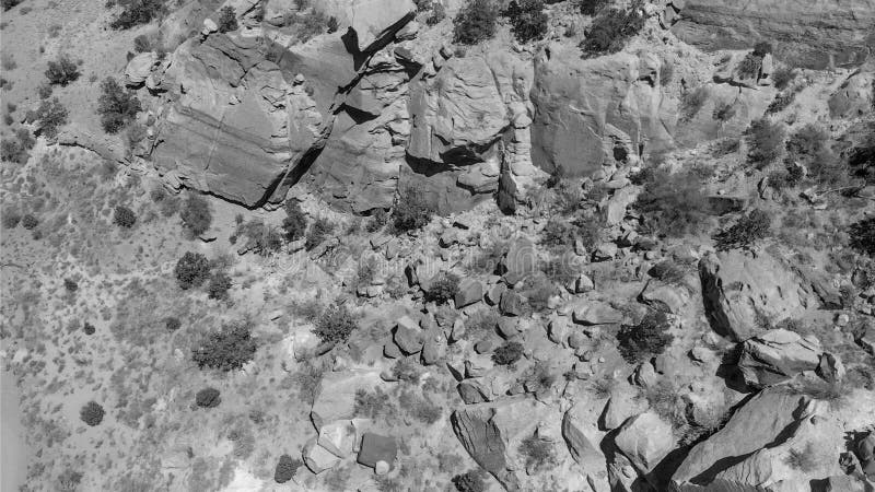 Overhead View of Mountain Rocks, American Canyon Stock Image - Image of ...