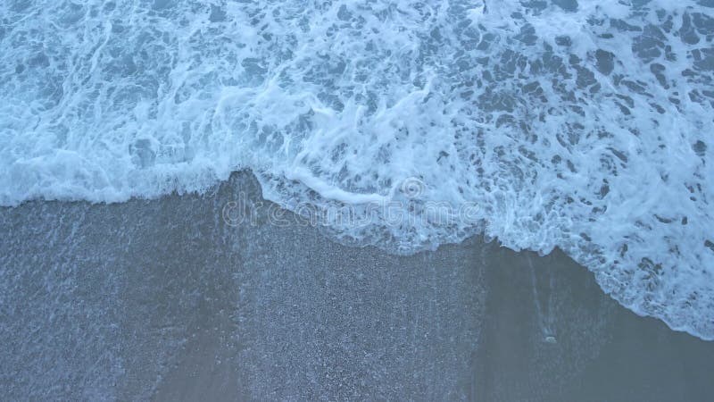 Overhead view of sea waves stock video. Video of aerial - 233388287