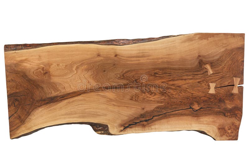 Smooth piece of timber stock image. Image of isolated - 268262489