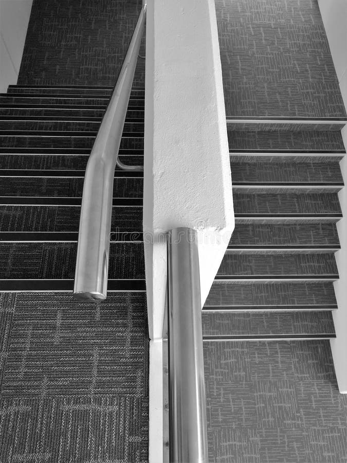Staircase To the Overhead Passage Stock Image - Image of railway ...