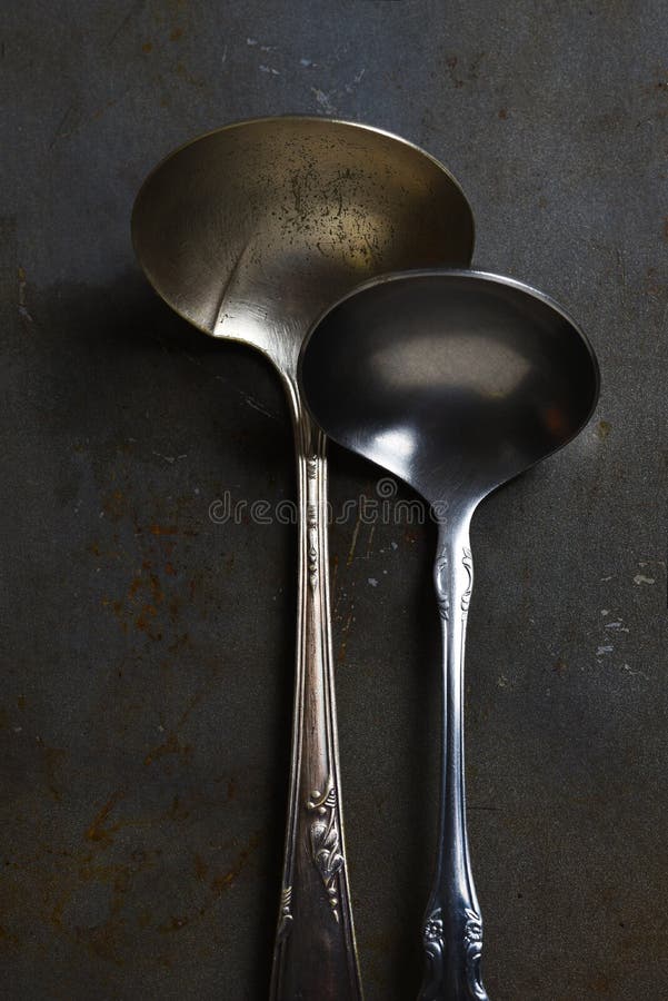 Ladles stock image. Image of equipment, steel, serve, scoop - 1914109