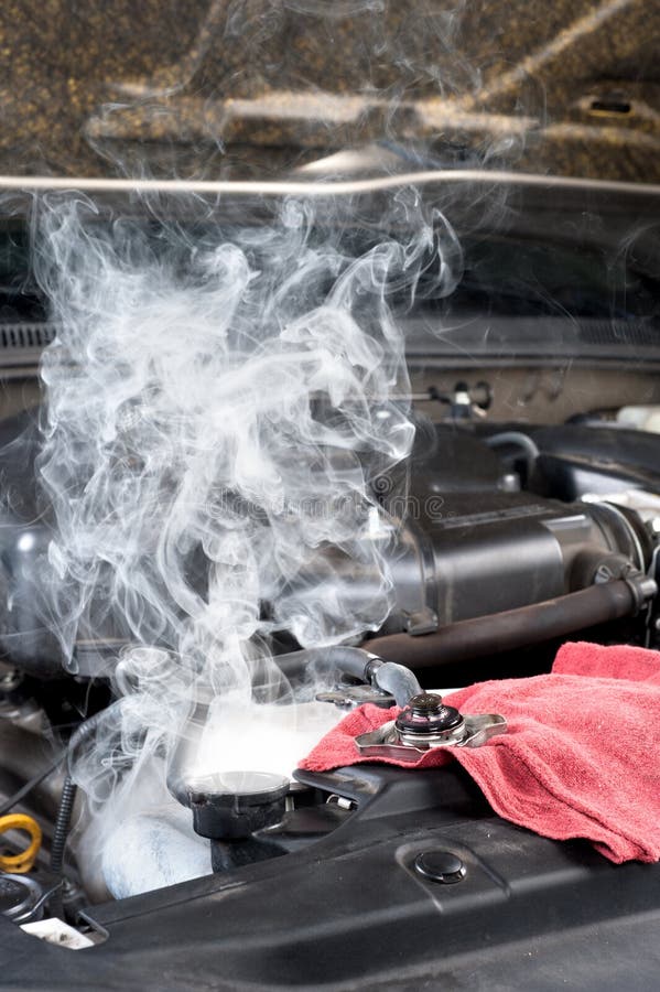 Overheated car stock image. Image of overheated, vehicle - 28962823