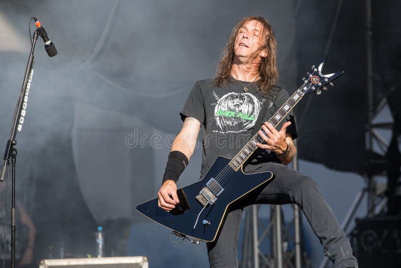 Overkill at Metalfest 2015 editorial stock image. Image of bobby - 63365659