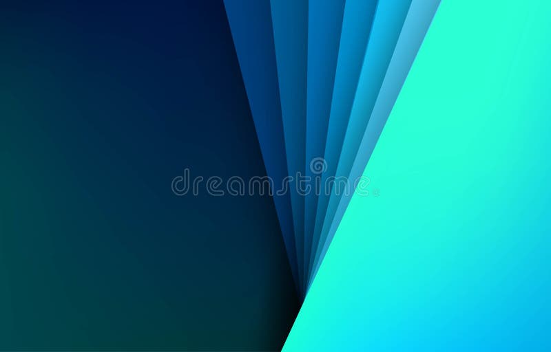 Overlap Layer Green Turquoise and Blue Background Basic RGB Stock ...