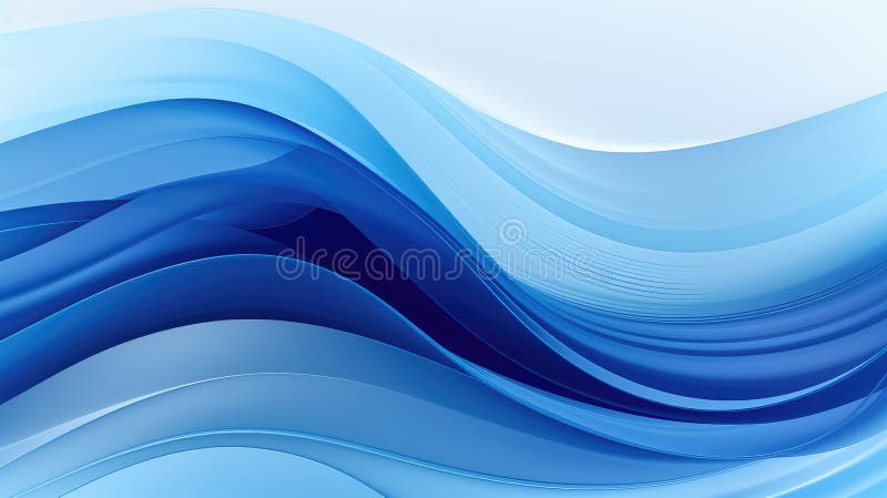 Waves Background Illustration Interpretation Overlapping Stock ...
