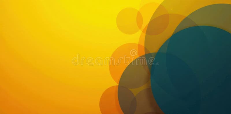 Overlapping Abstract Yellow Circles, Art , Round, Dynamic, Gold Stock ...
