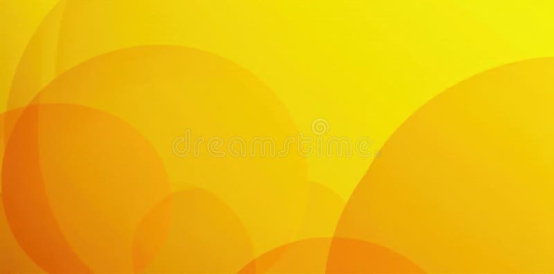 Overlapping Abstract Yellow Circles, Vector Art , Vector, Yellow ...