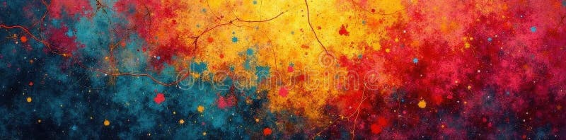 Overlapping, Chaotic Lines Creating a Distressed, Textured Surface ...