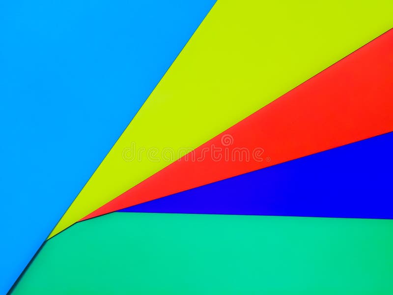 Overlapping Colors Paper Scene Stock Photo - Image of paper, bright ...