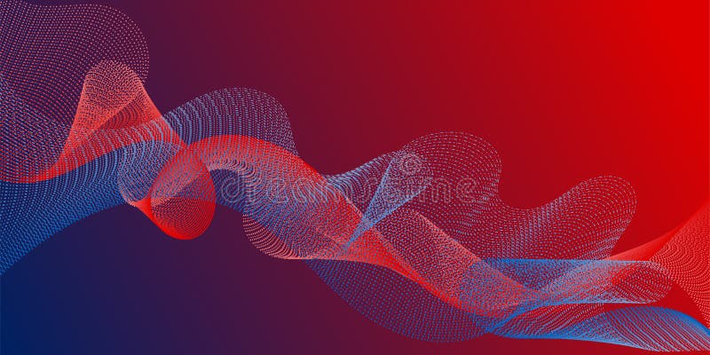 Overlapping Curves Card Backdrop Simple Design. Stock Vector ...