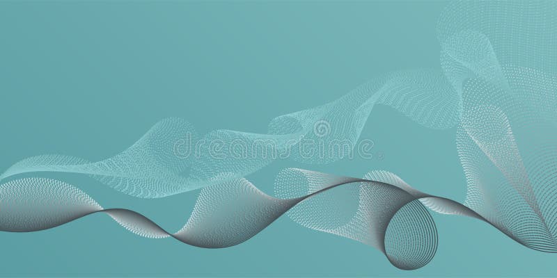 Overlapping Curves Card Backdrop Simple Design. Stock Vector ...