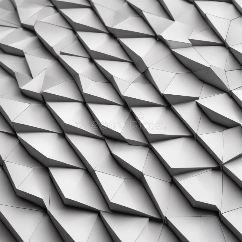 Overlapping Geometric Patterns on Architectural Surface Stock ...