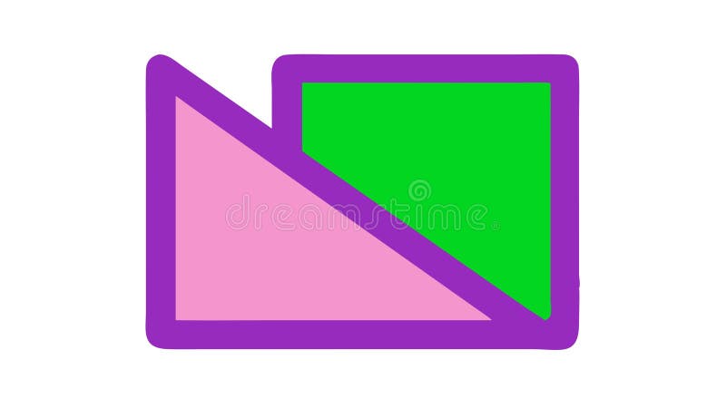 Overlapping Geometric Triangles Abstract Art, Vector Design Generative ...