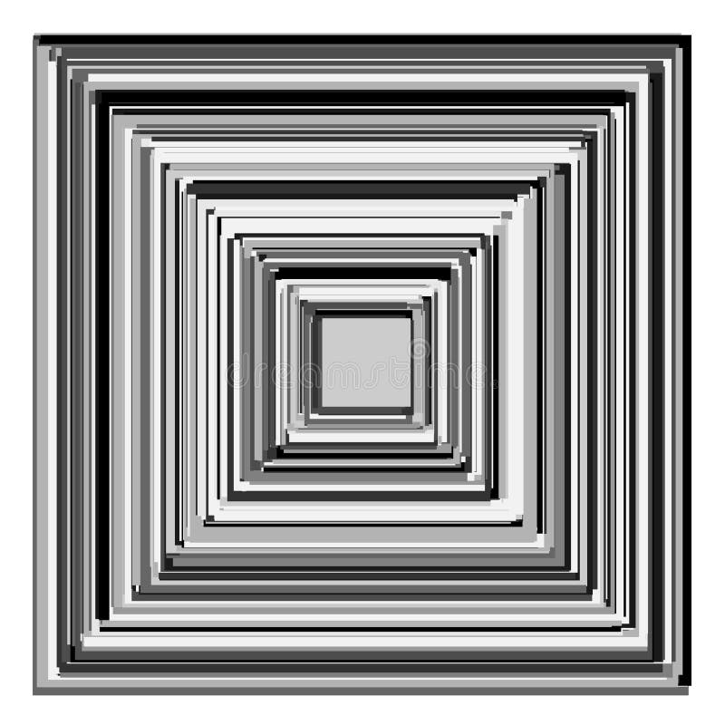 Overlapping Random Squares Abstract Grayscale Geometric Vector ...
