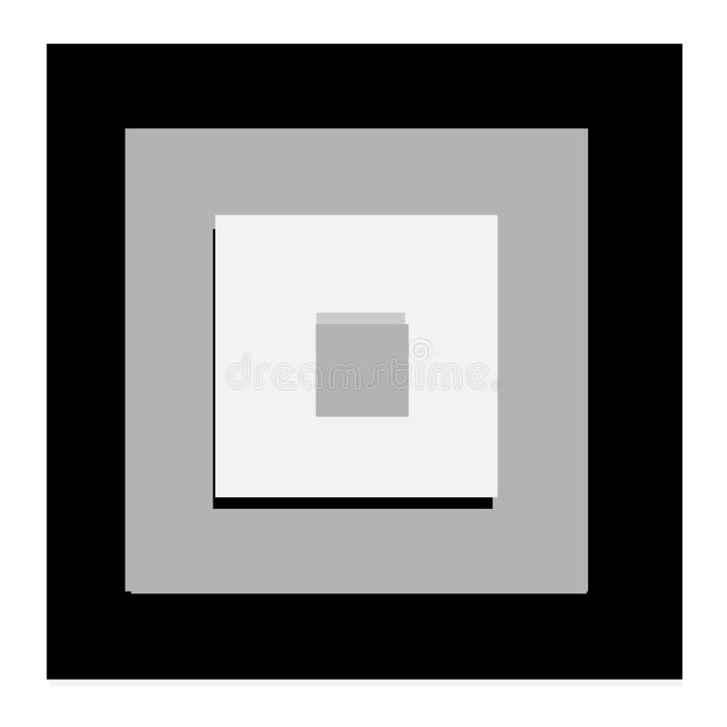 Overlapping Random Squares Abstract Grayscale Geometric Vector ...