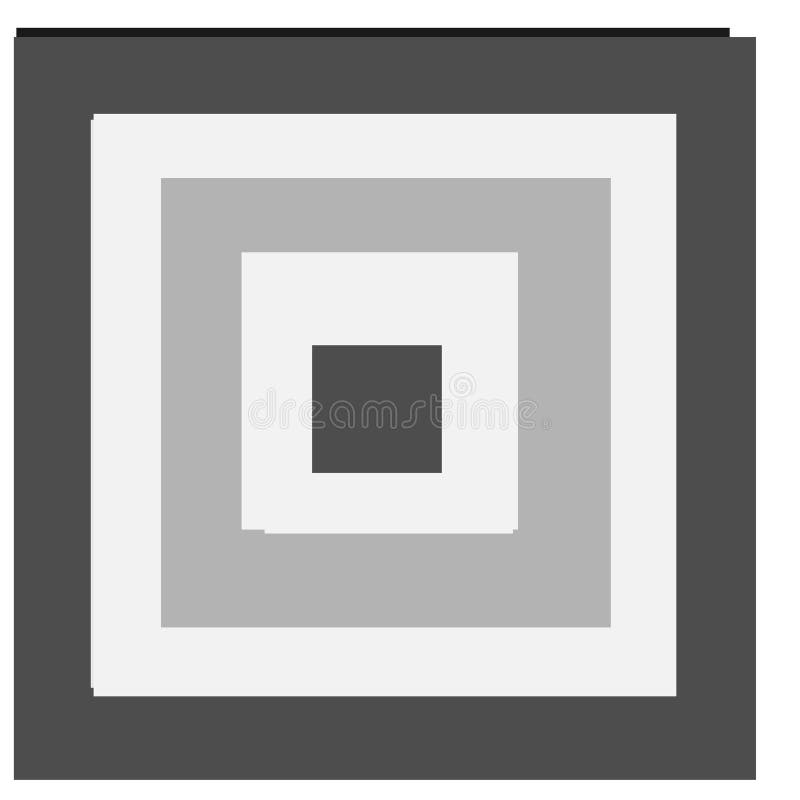 Overlapping Random Squares Abstract Grayscale Geometric Vector ...